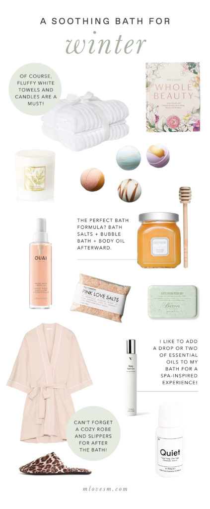 A Soothing Bath for Winter | M Loves M